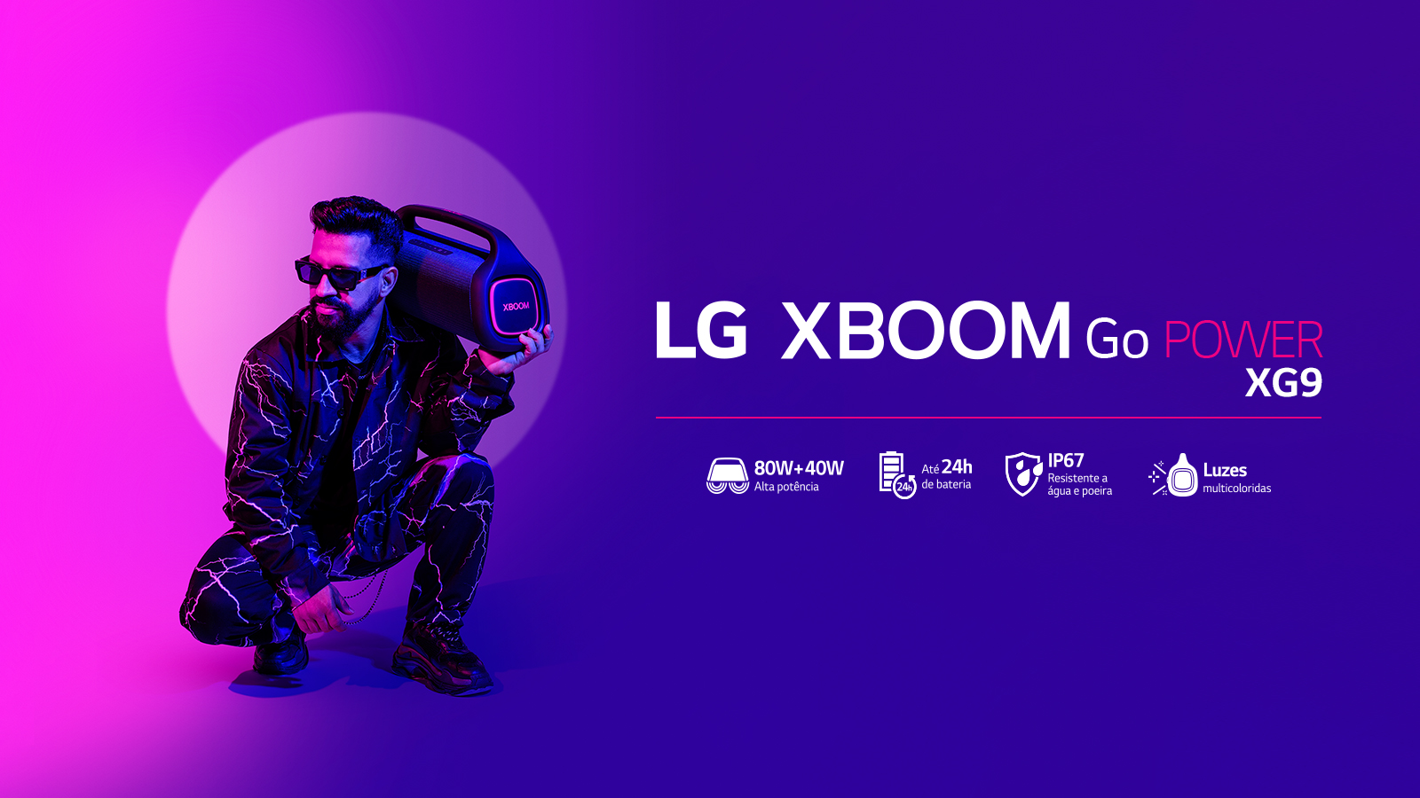 LG XBOOM GO POWER XG9